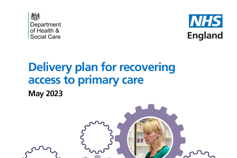 Primary care recovery plan